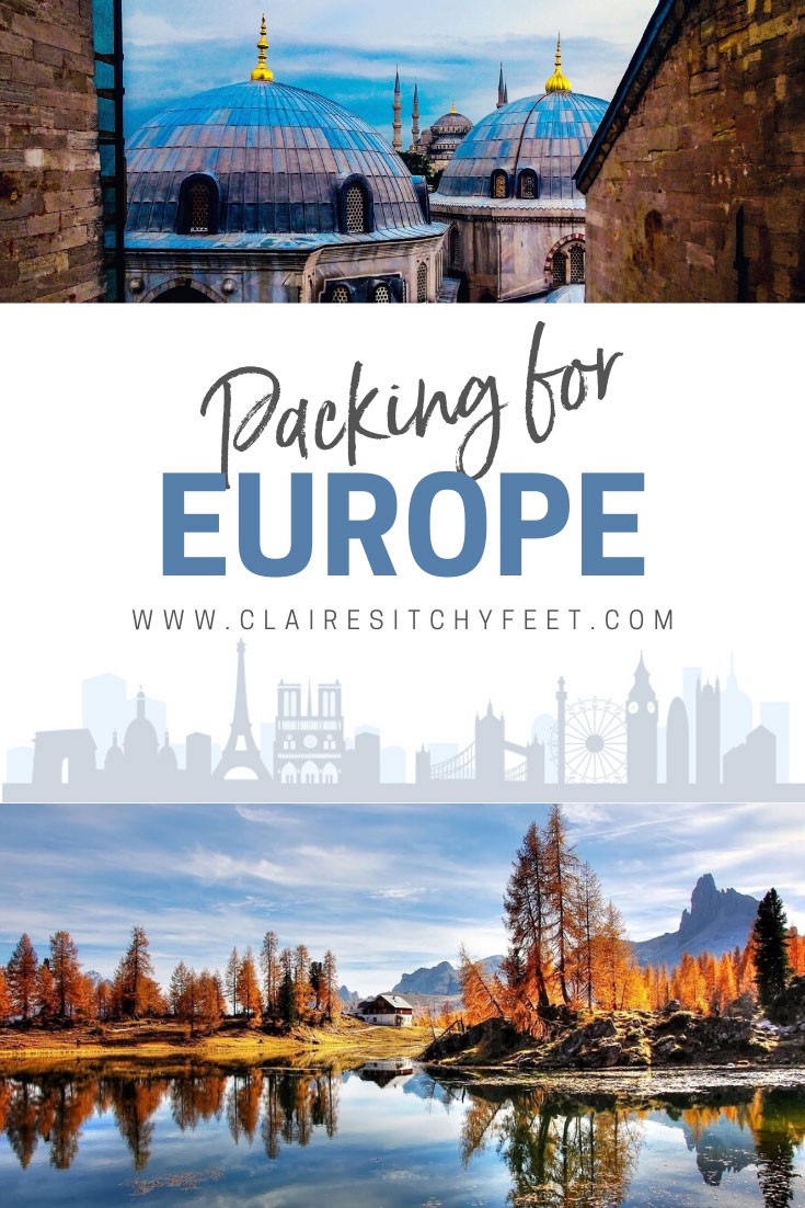 Europe Packing List - Things To Pack For Europe Trip