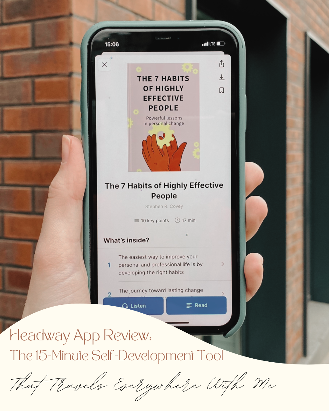 Headway App Review: The 15-Minute Self-Development Tool That Travels ...